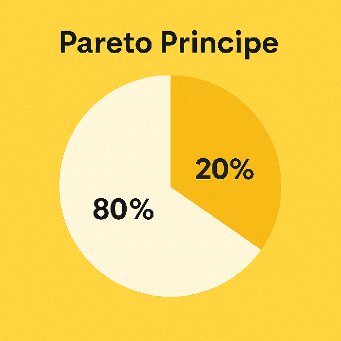Pareto Principe - 80% resultaat, 20% inspanning :: learningbyjonathan.be